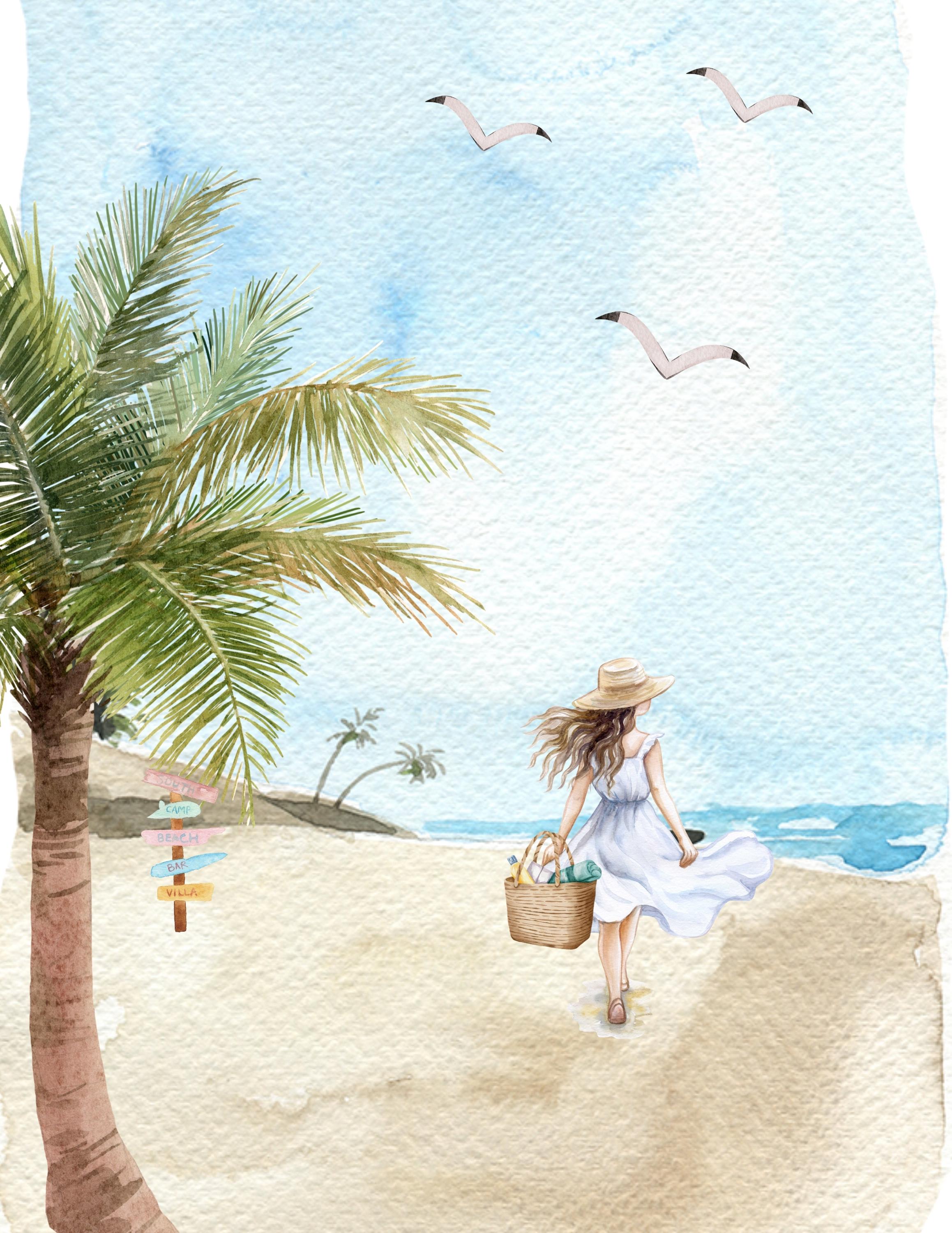 Summer Vacation Junk Journal Printables - Etsy