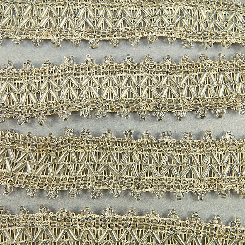Antique Beaded Trim Sewing Notions Sewing Supplies Antique Textiles ...