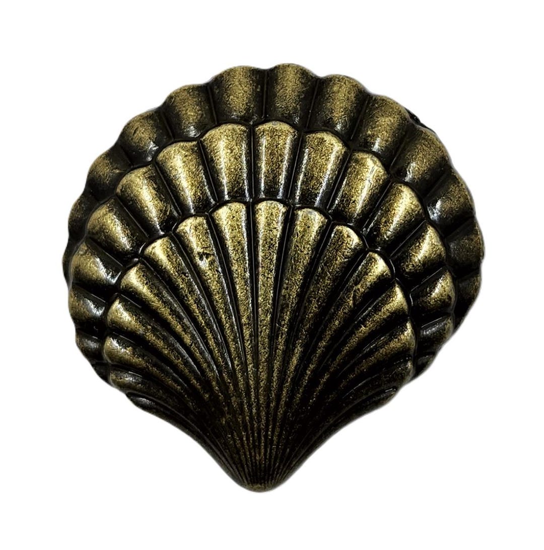 Seashell Cabinet Knob Door Drawer Pull Nautical Coastal Ocean Beach ...
