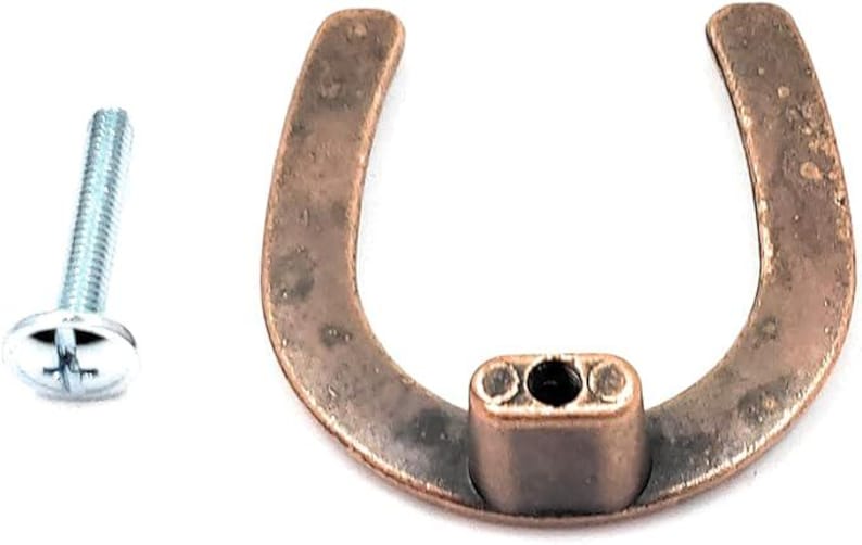 Horseshoe Cabinet Knobs Drawer Door Pull Western Hardware Handle ...