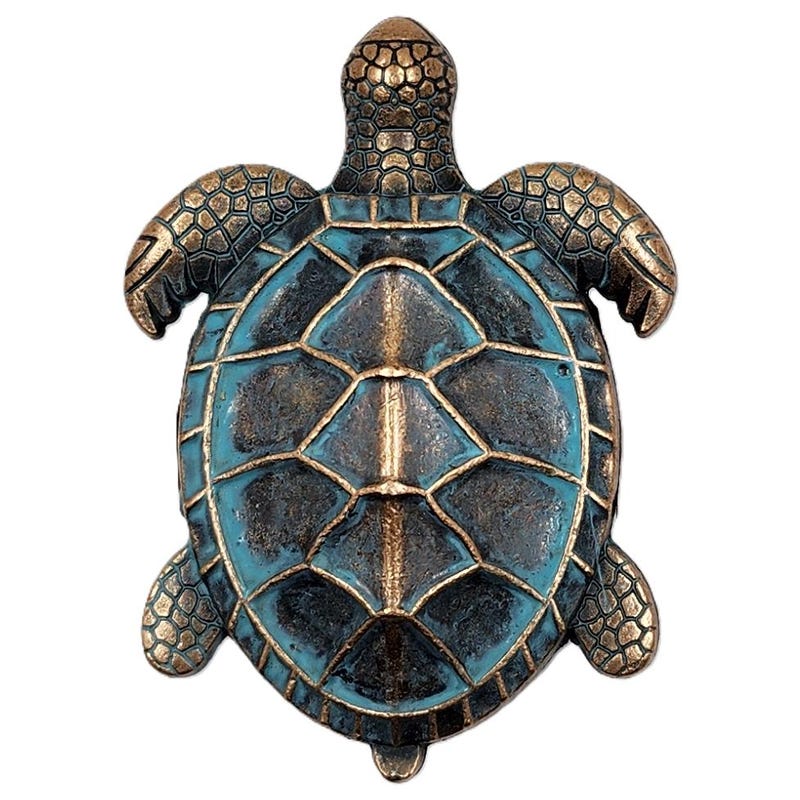 Cabinet Pulls Sea Turtle - Etsy