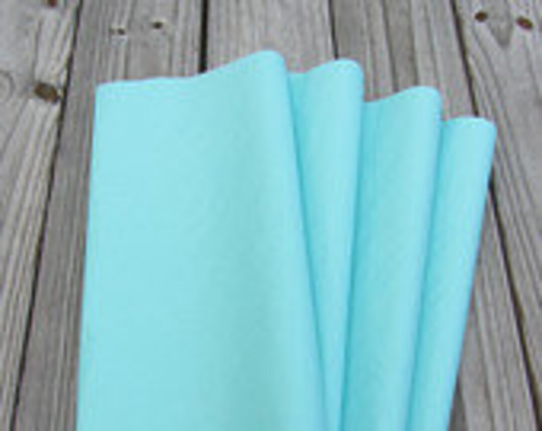 Tissue Paper / 24 Sheets Aqua Blue Tissue Paper 20"x30"/light Blue ...