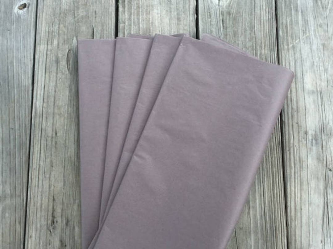 24 Sheets Dark Gray Tissue Paper/ Slate Gray Tissue Paper - Etsy