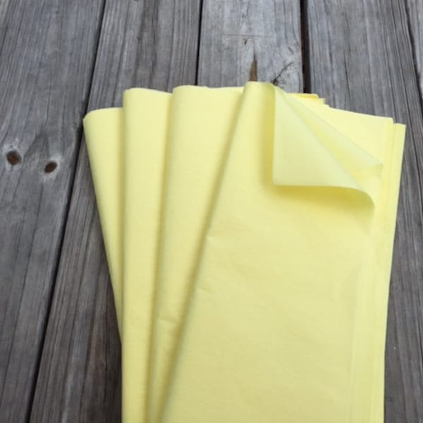 Yellow Paper - Etsy