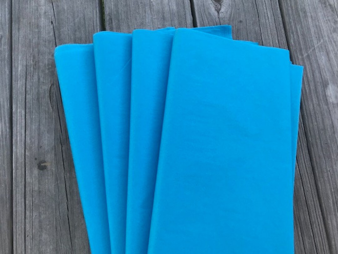 Fiesta Blue Tissue Paper / Bulk Tissue Paper Blue 48 Sheets / Premium ...