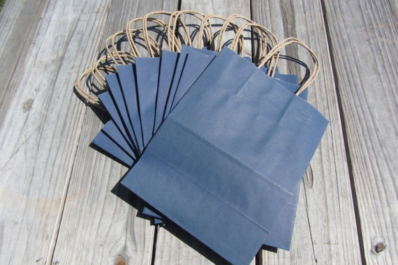 250 Pack Navy Blue Gift Bags/wedding Welcome | Etsy