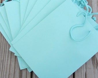 Turquoise Gift Bag | Etsy