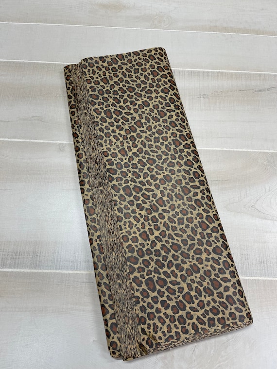 Tissue Paper 50 Sheets/leopard Tissue Paper 20x30 - Etsy