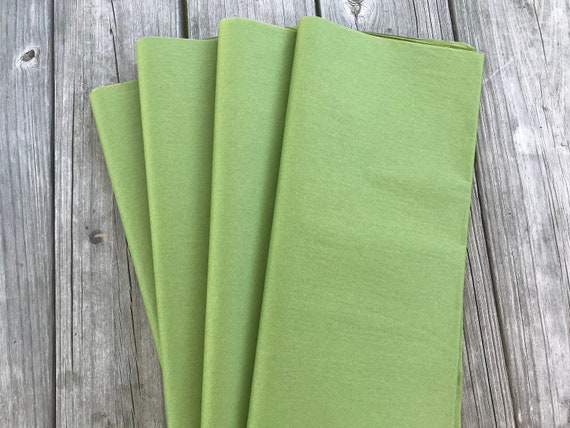 Green Tea Tissue Paper/Green 48 sheets/Premium Green Tissue | Etsy