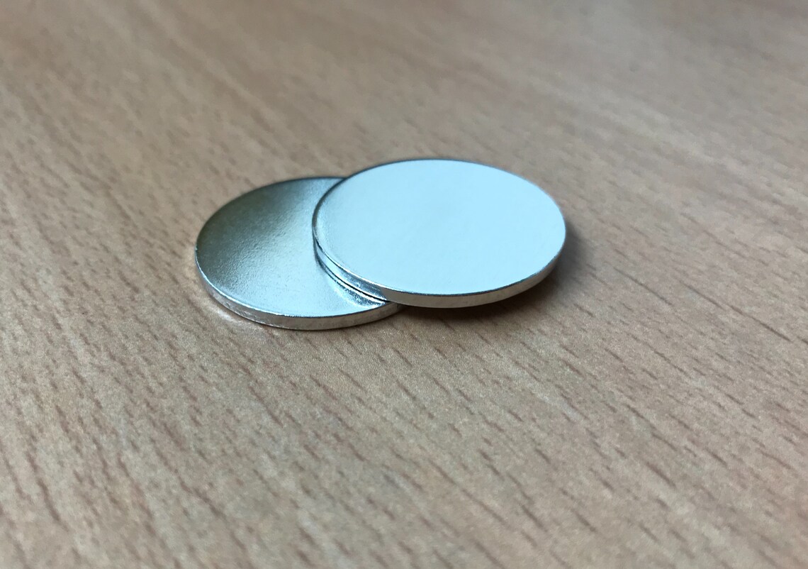 28mm Aluminium 2mm Thick Chunky Discs Measuring 28mm in - Etsy