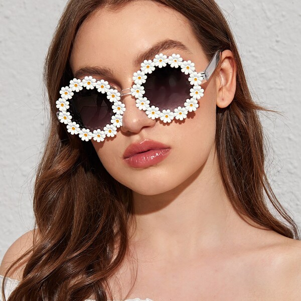 Daisy Glasses - Etsy