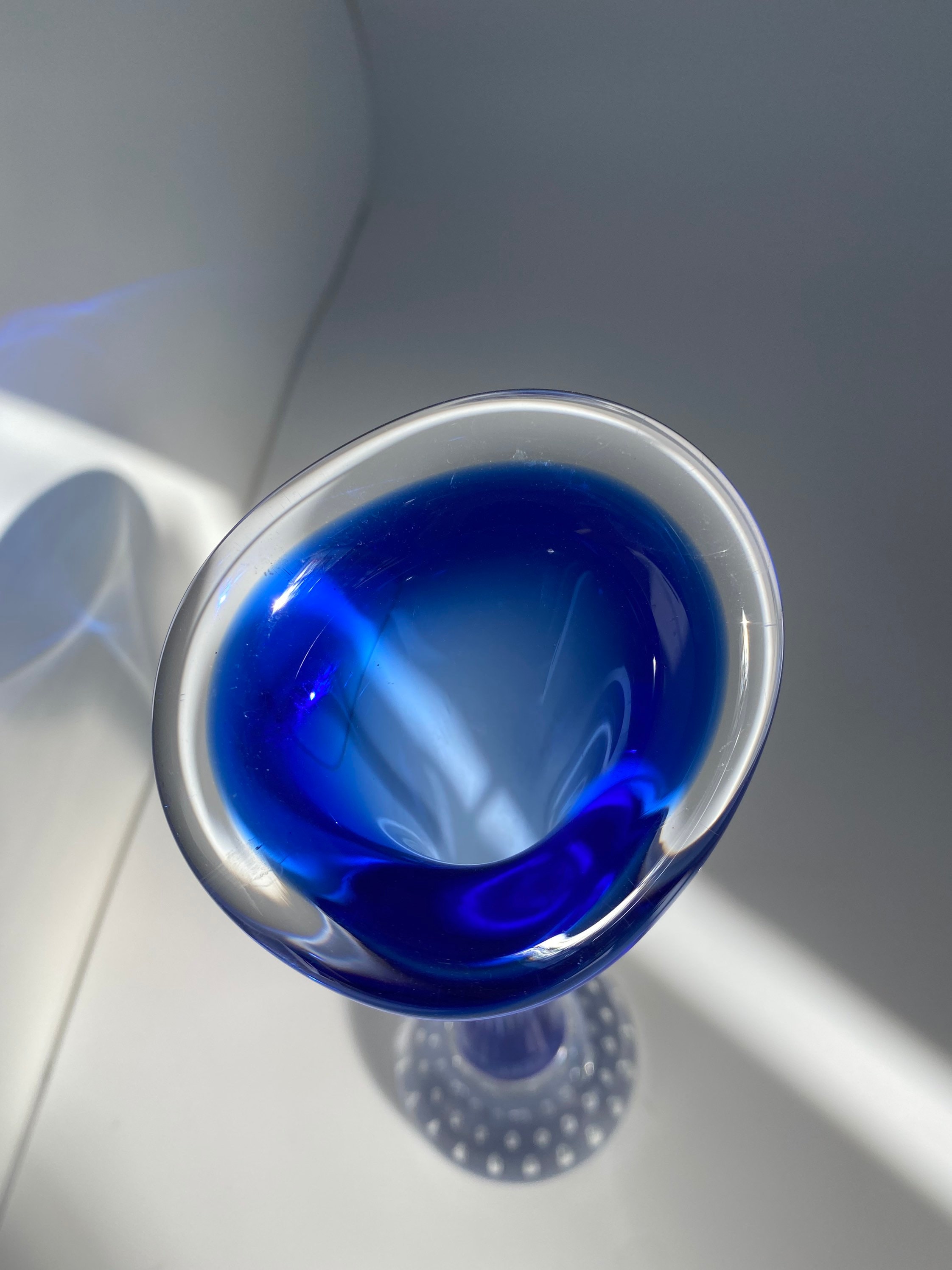 1970 Vintage Kosta Boda Blue Controlled Bubble Jack in the - Etsy