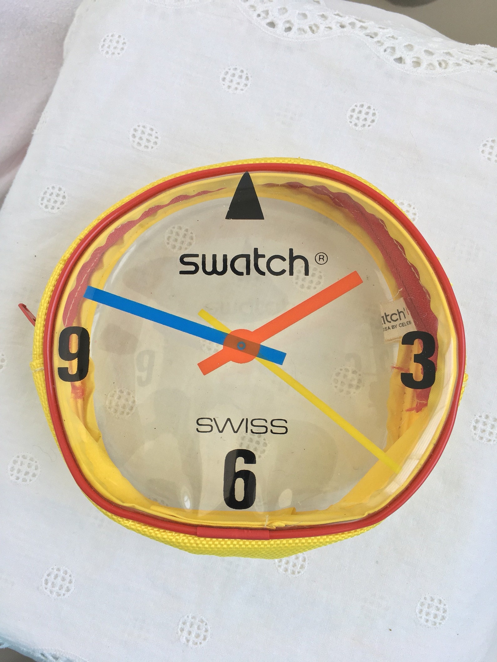 Rare Swatch Watch Clear Coin/watch Purse Swag - Etsy