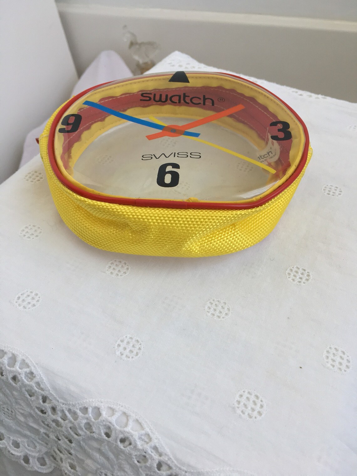 Rare Swatch Watch Clear Coin/watch Purse Swag | Etsy