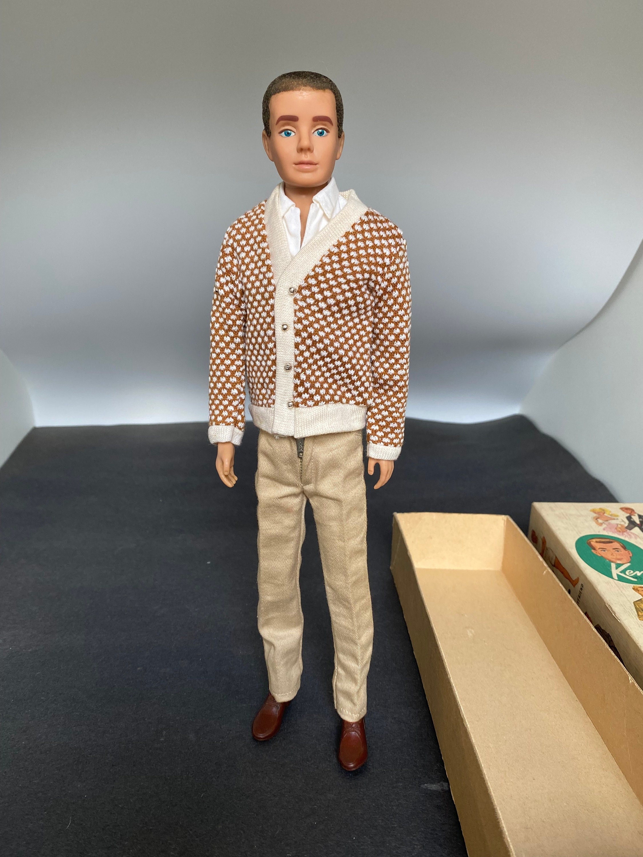 Ken Doll Flocked Hair Vintage 1960 - Etsy