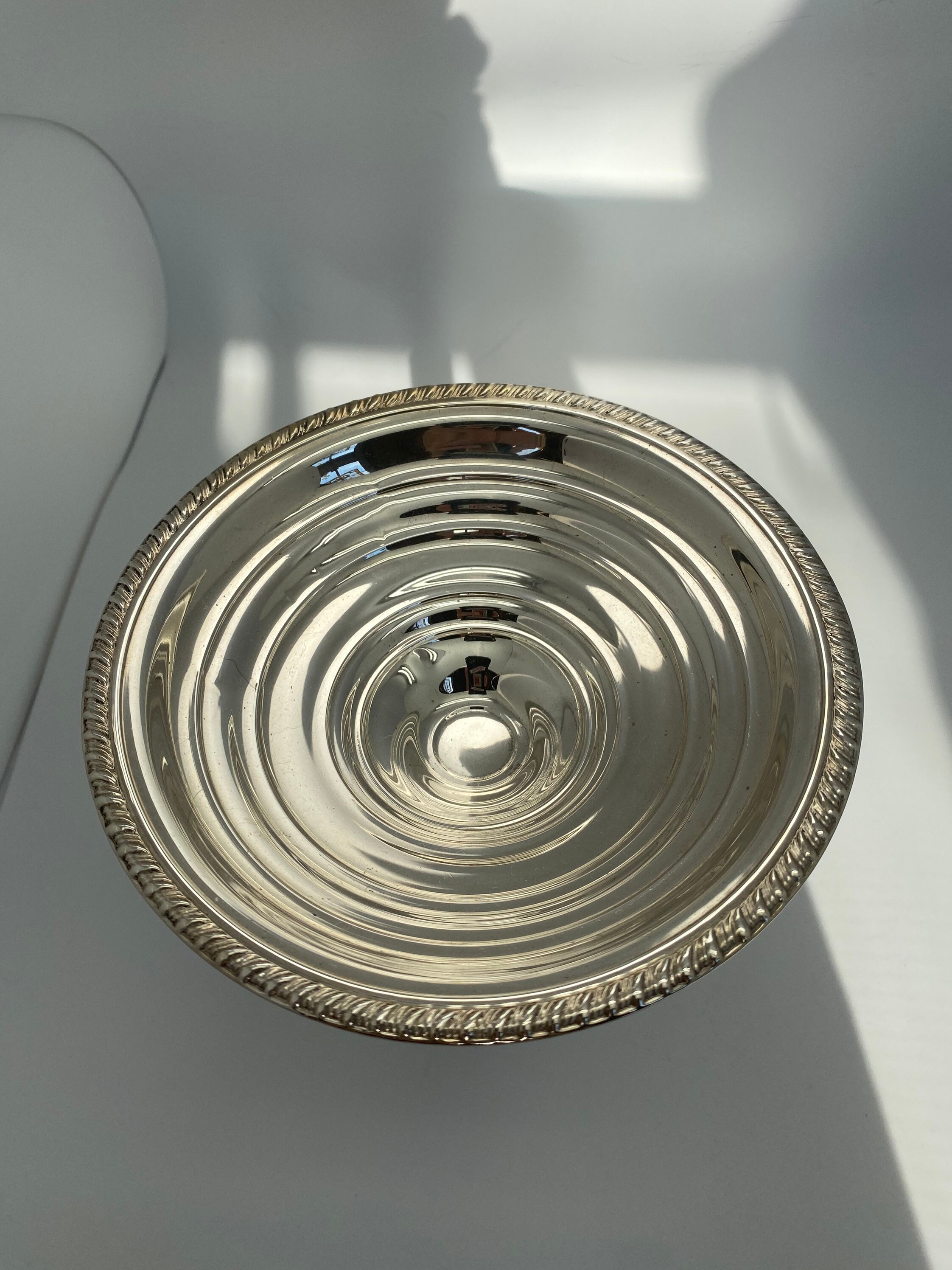 Empire Sterling Silver Weighted Base Candy Dish - Etsy