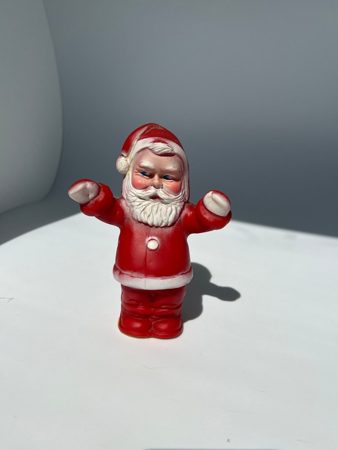 Weissman Wind up Santa Toy Dancing Santa Vintage 1950 Santa Claus Doll ...