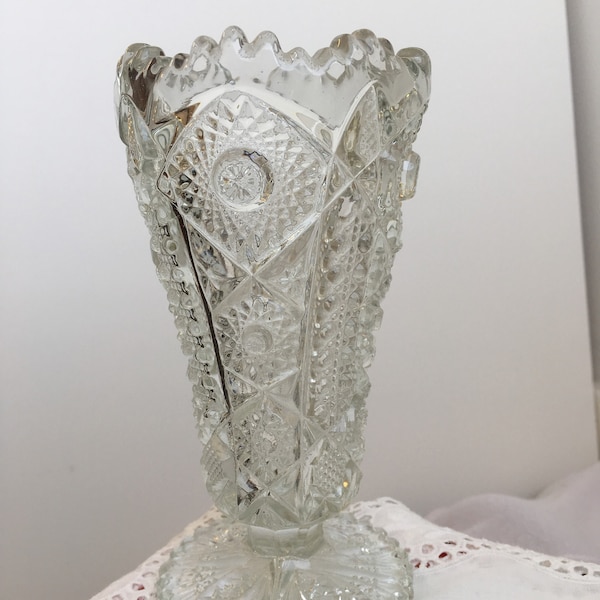 Imperial Glass Vase - Etsy