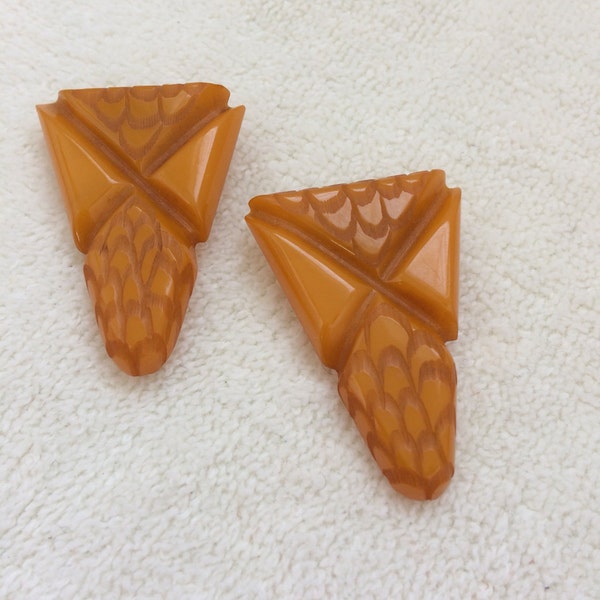 Bakelite Dress Clips - Etsy