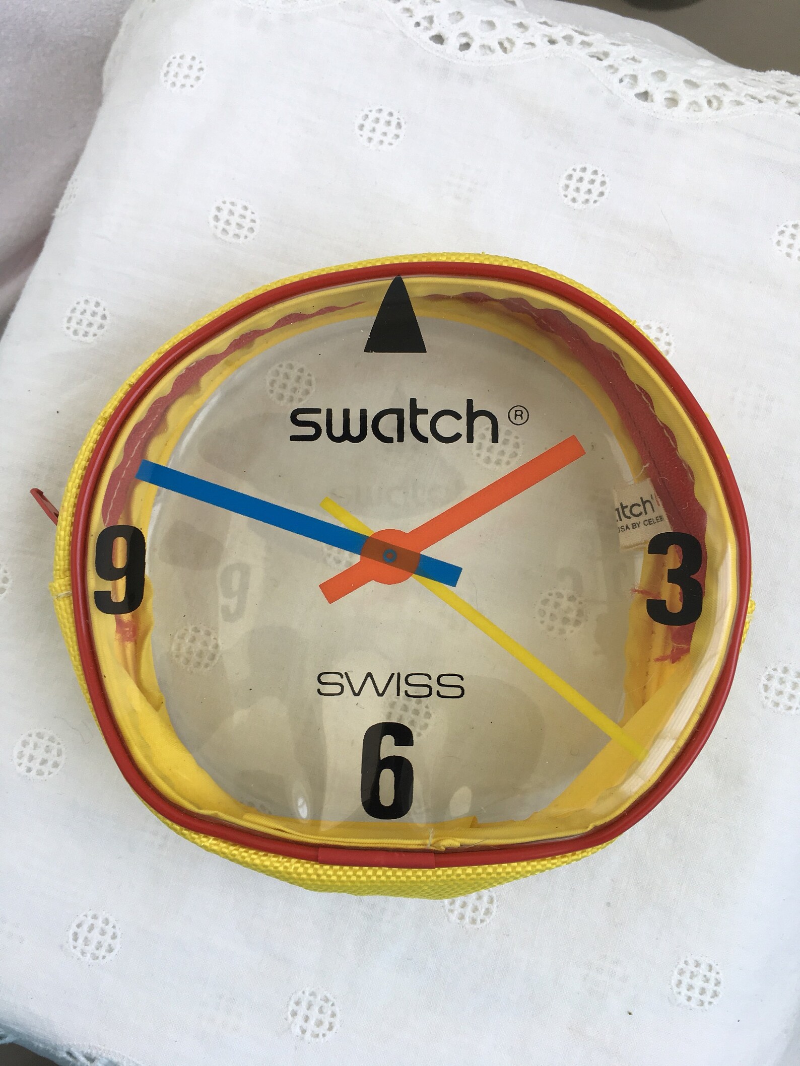 Rare Swatch Watch Clear Coin/watch Purse Swag | Etsy