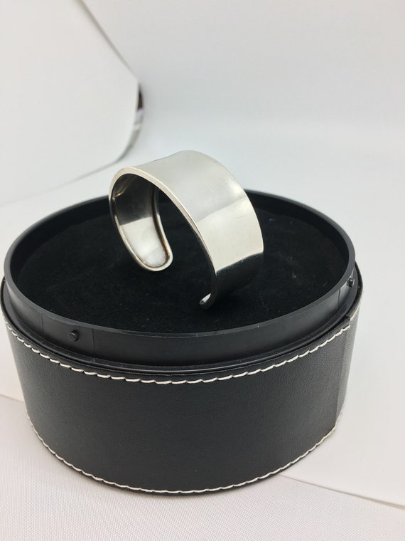 Sterling Silver Cuff Bracelet - Gem