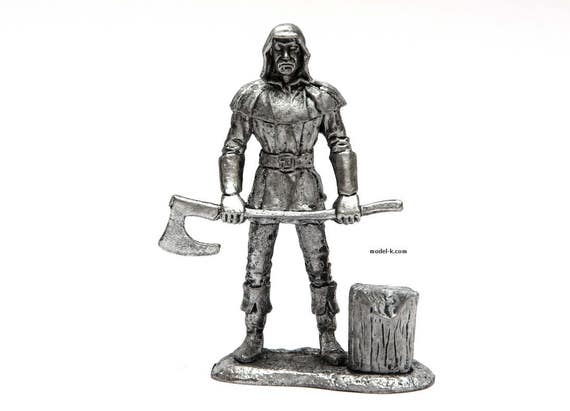 54mm Figurine Executioner 1:32 Scale Figure | Etsy