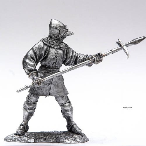 Tin 54mm Italian Knight 13th Century Metal Castings Miniature - Etsy