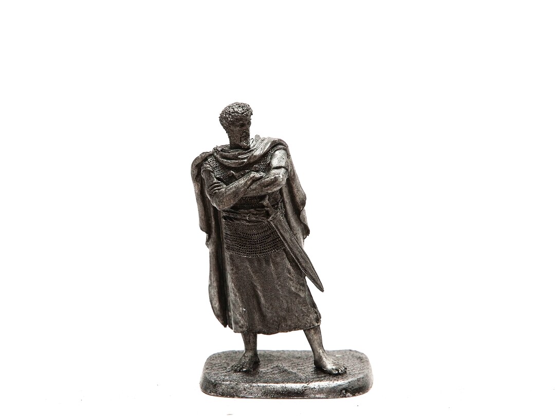 Tin 54mm Rome. Massinissa the 1st King of Numidia 238-148 B.C. 1:32 ...