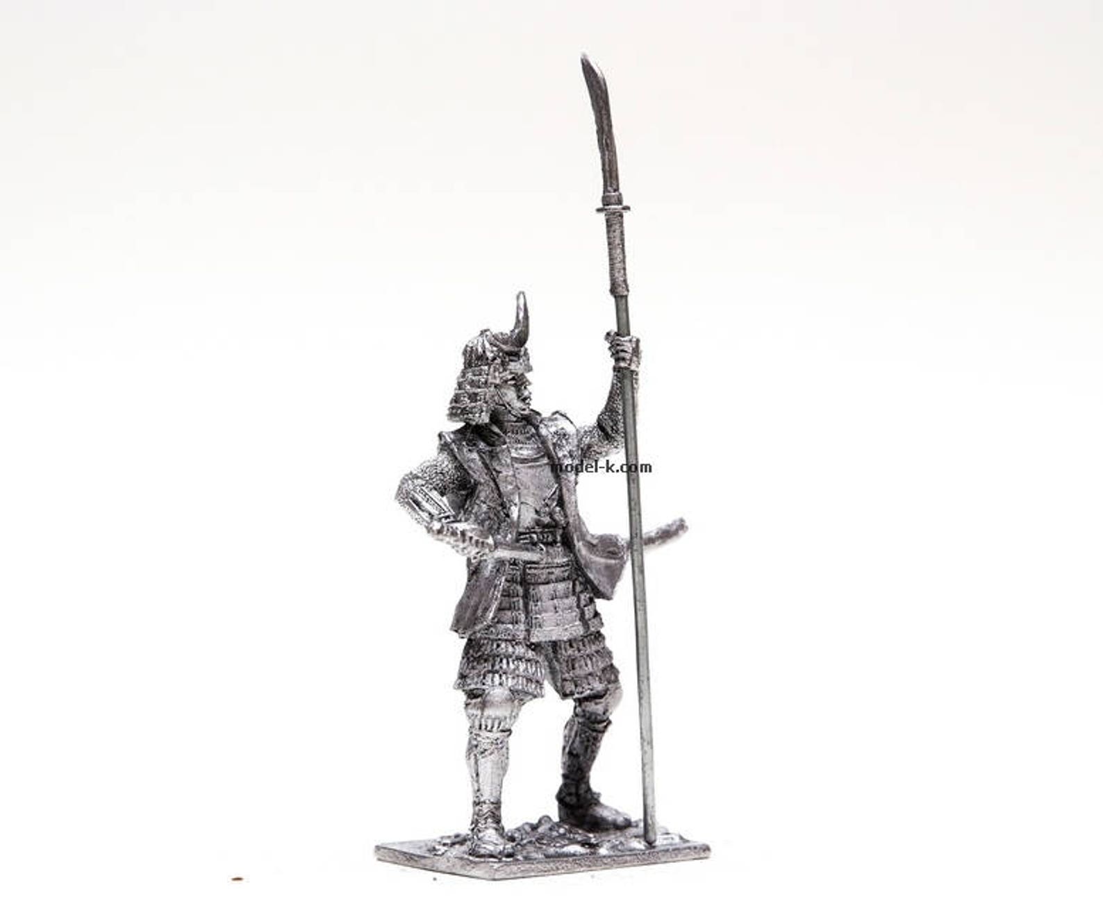 Tin 54mm Samurai 1600yr. Japan Miniature - Etsy