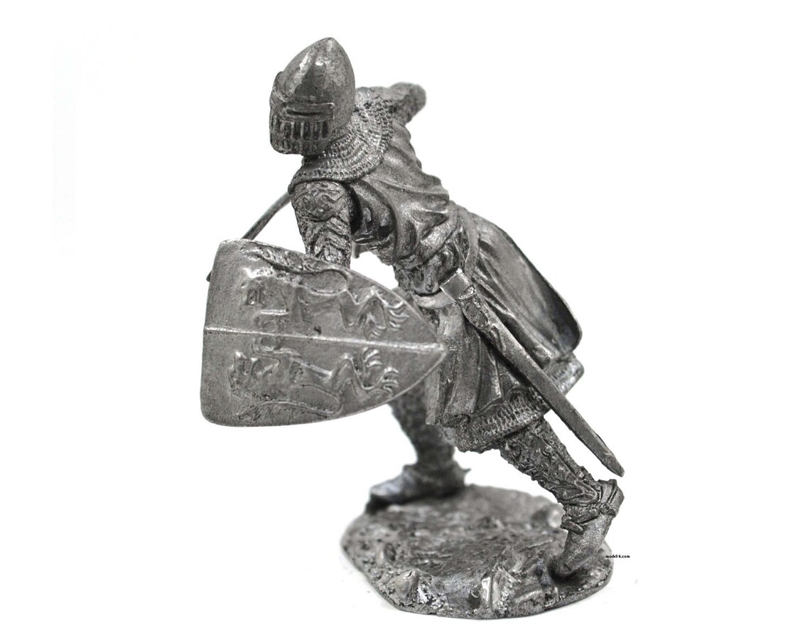 Tin 54mm Italy. Florence Knight 13th Century Metal Miniature - Etsy