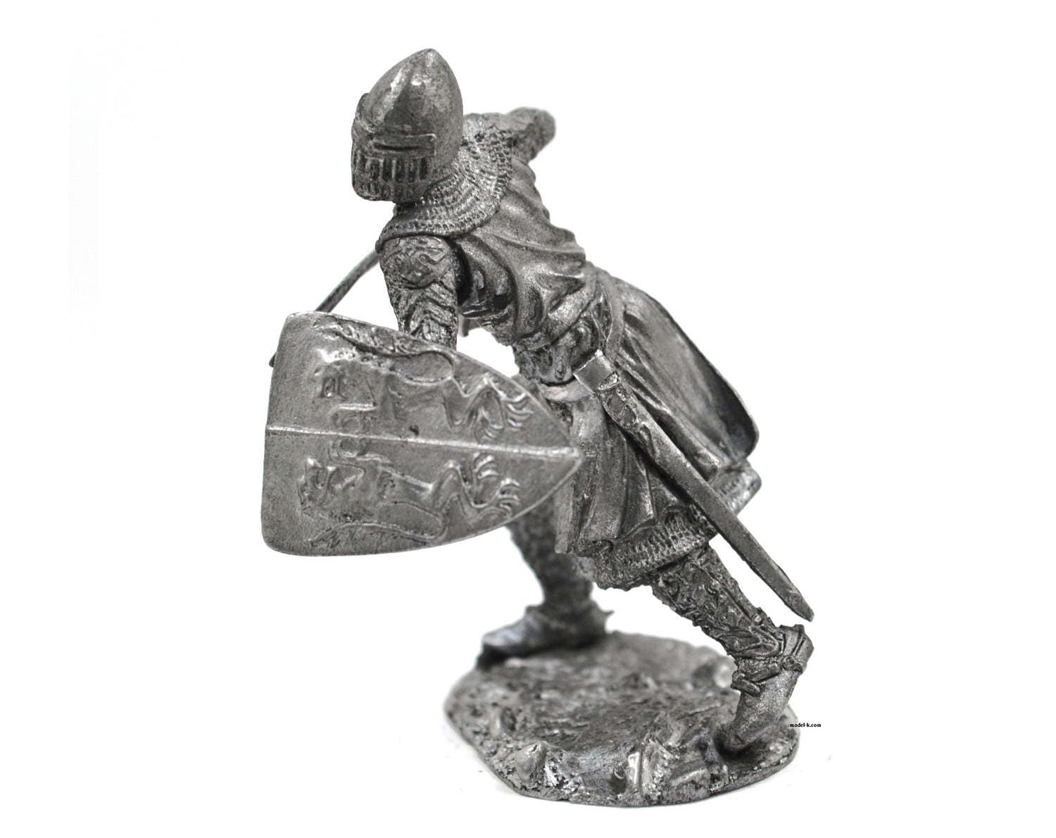Tin 54mm Italy. Florence Knight 13th Century Metal Miniature - Etsy