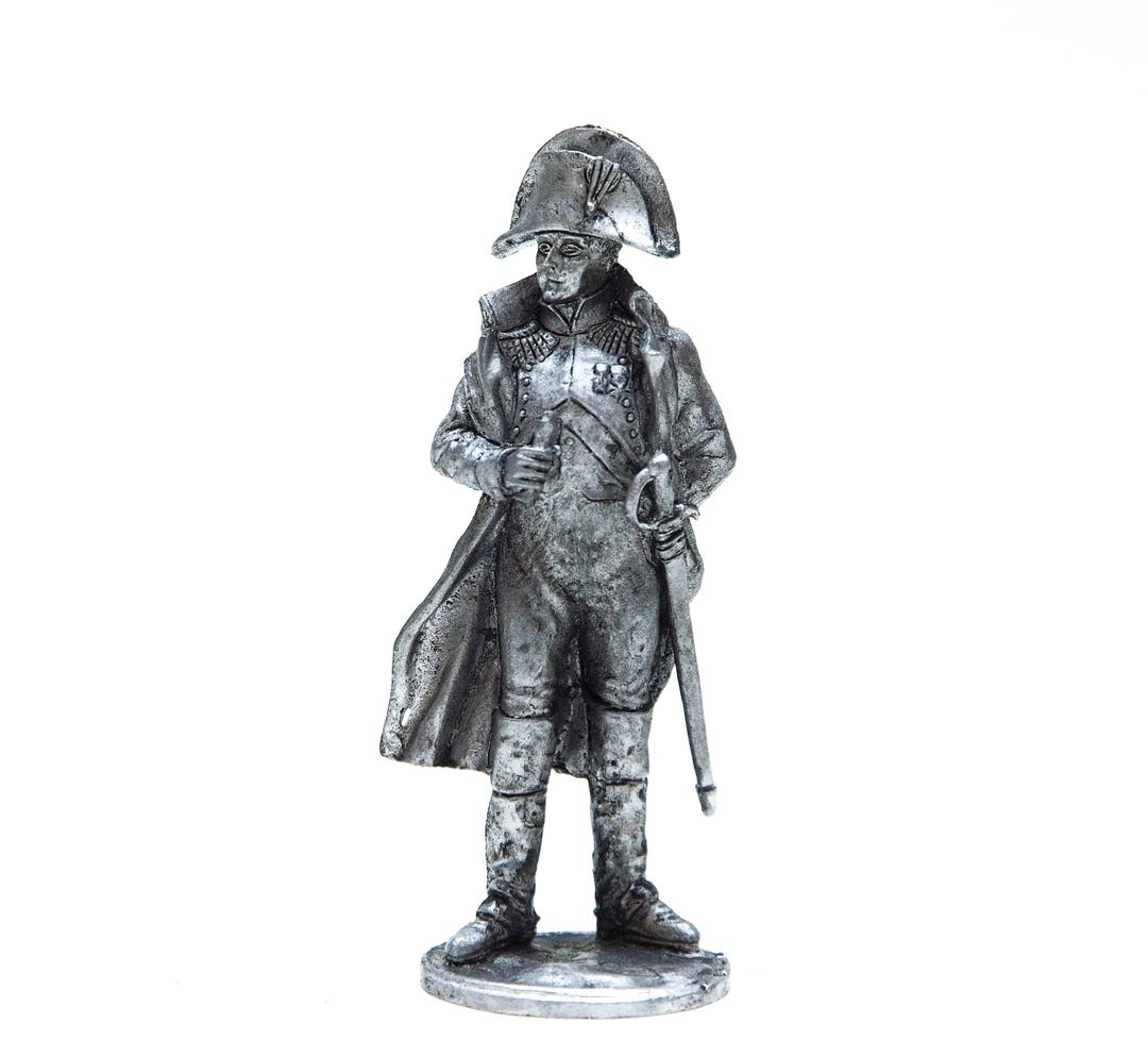 Tin 54mm Napoleonic. Napoleon Bonaparte. Emperor of the French 1:32 ...
