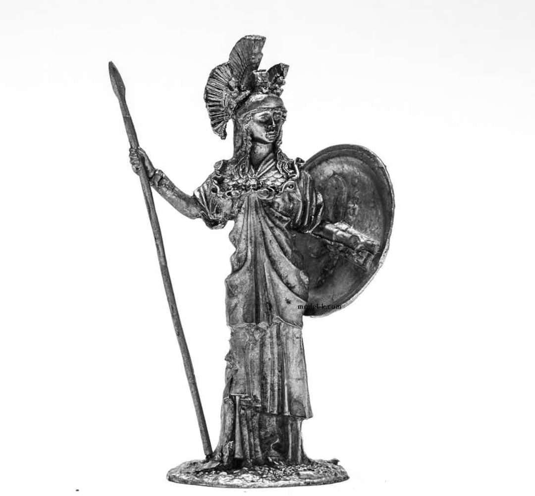 54mm Figurine Minerva - the Goddess of Handicrafts and the Art 1:32 Tin ...