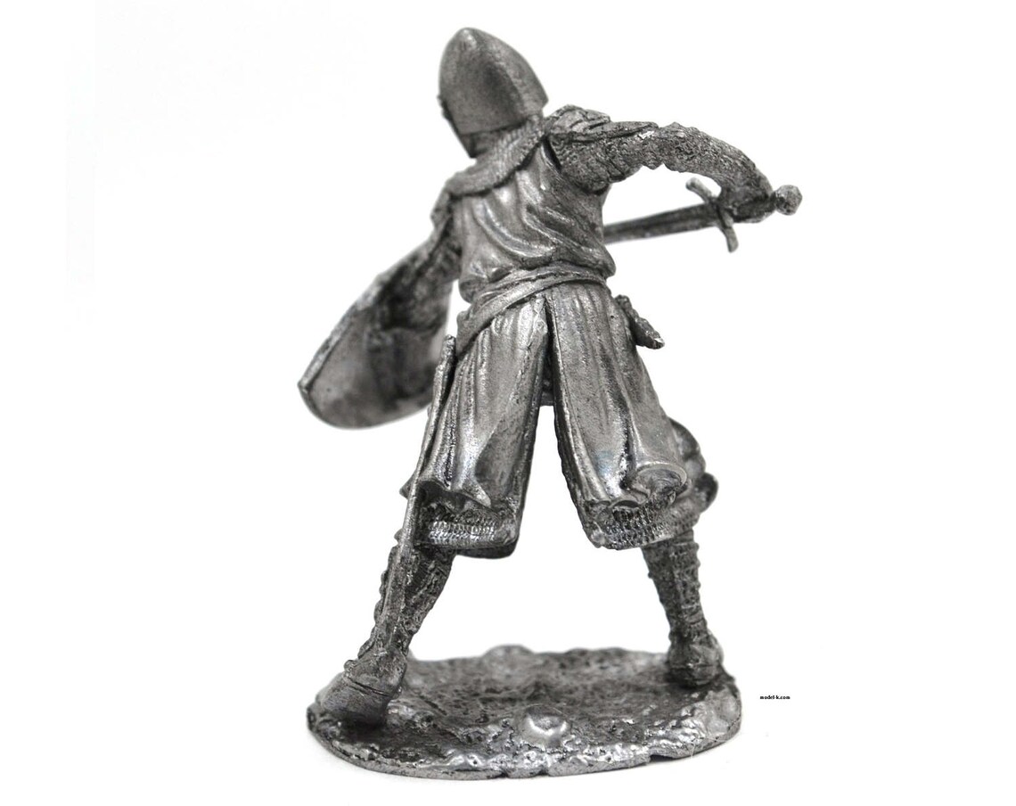 Tin 54mm Italy. Florence Knight 13th Century Metal Miniature - Etsy