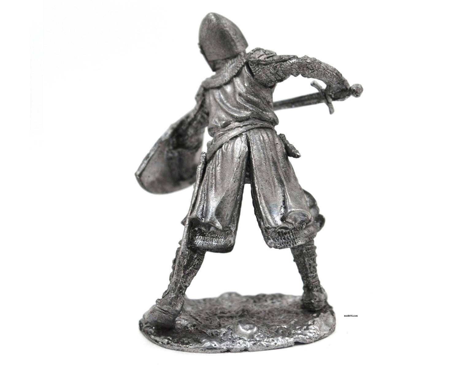 Tin 54mm Italy. Florence Knight 13th Century Metal Miniature - Etsy