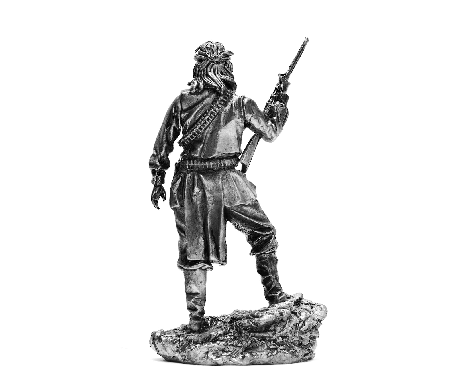 54mm the Golden West. Apache Warrior 1:32 Scale Pewter Miniature - Etsy