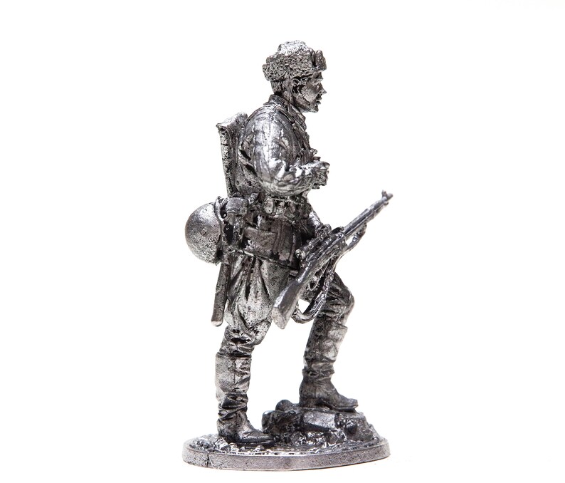 Tin Figure 54mm Sniper Vasily Zaicev 1942 USSR WW II 1:32 Scale - Etsy