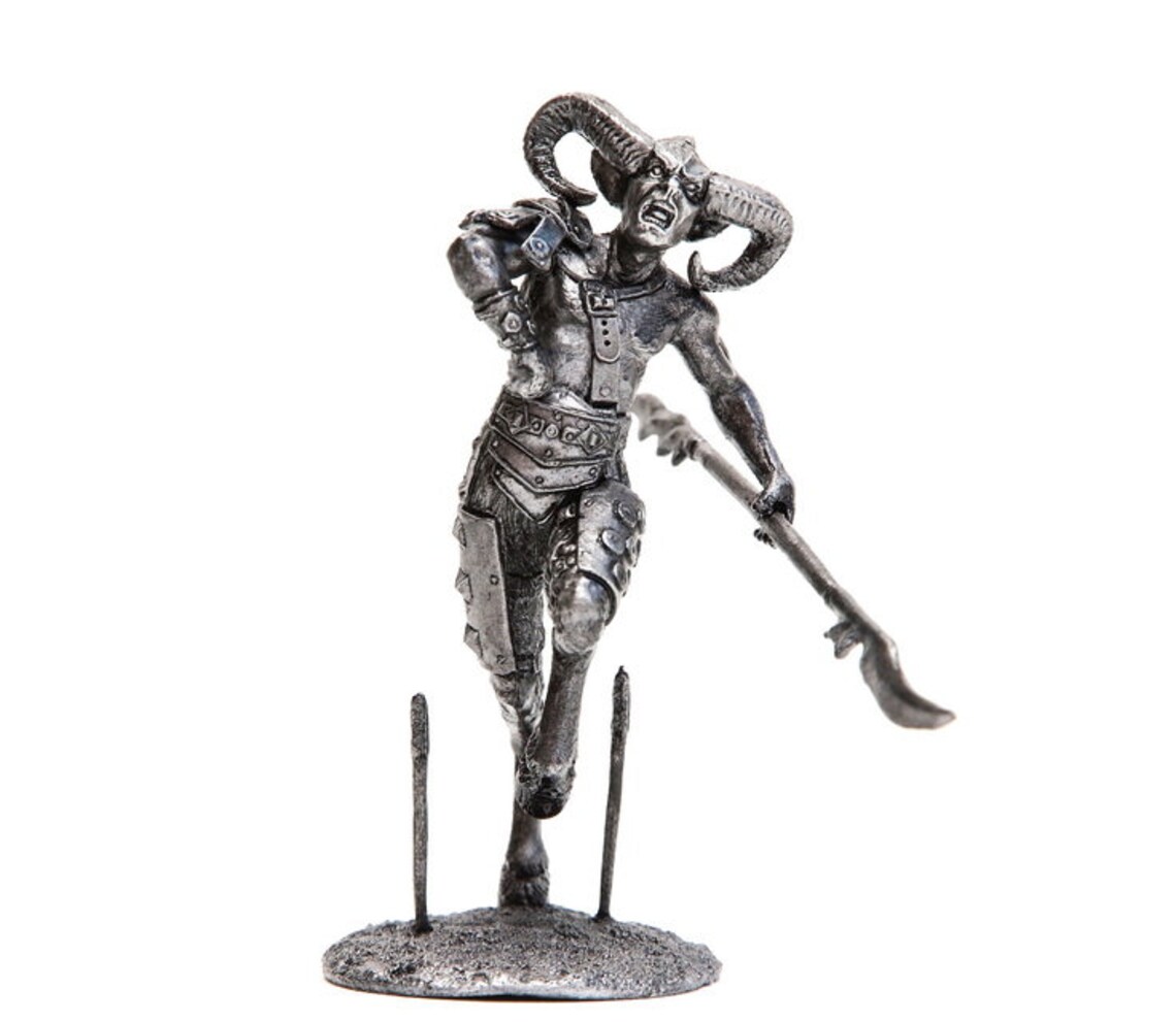 Tin 75mm Satyr. Ancient Greek Mythology. 1:24 Scale Figure - Etsy