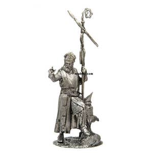 54mm Knight Figurine Crusades. the Bishop of the Teutonic Knights - Etsy
