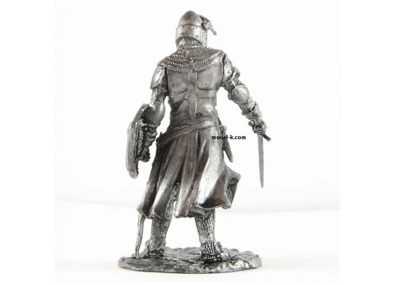 54mm Knight Figure Crusades. Hospitaller. 14c. AD - Etsy