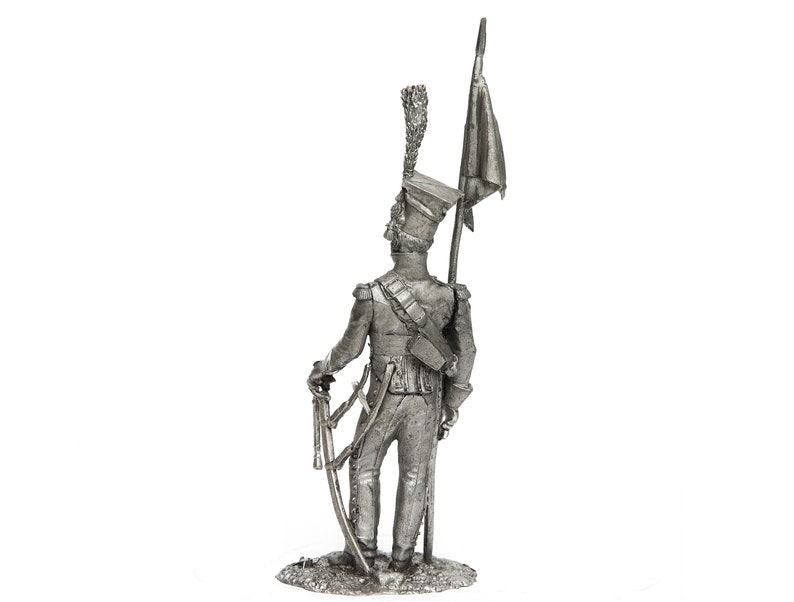 Tin 54mm Napoleonic Wars. France. Polish Ulan 7th Line Regiment 1:32 ...
