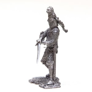 Tin 54mm France. Louis De Nevers, Count of Flanders. 14 Century 1:32 ...