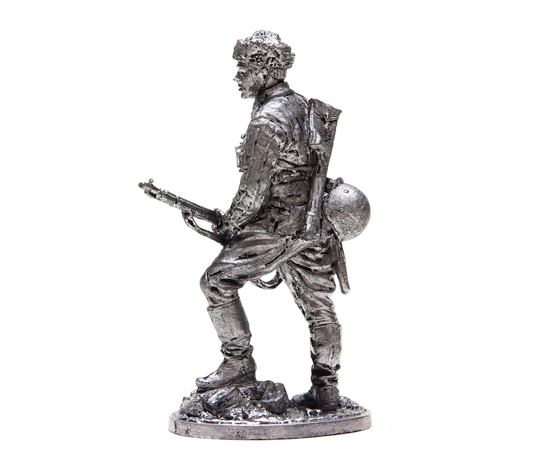 Tin Figure 54mm Sniper Vasily Zaicev 1942 USSR WW II 1:32 Scale - Etsy