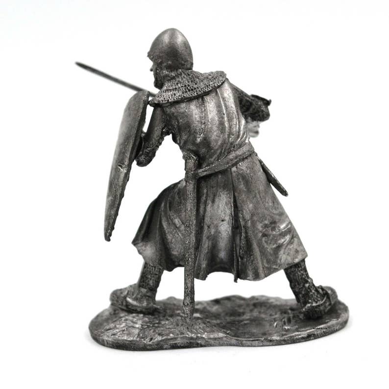 Tin 54mm Italian Knight 13th Century Metal Castings Miniature - Etsy