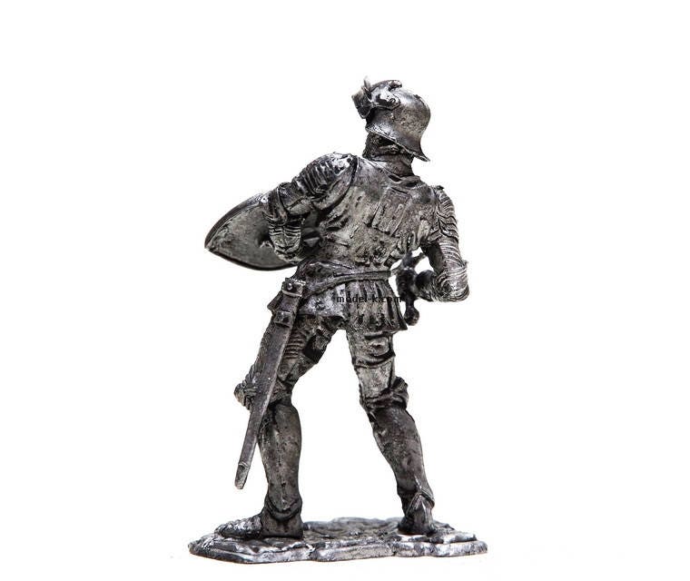 Tin 54mm English Knight 13th Century Metal Castings Miniature - Etsy