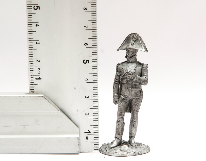 Tin 54mm Napoleonic. Officer of the Polish Ulan. Imperial Guard of ...