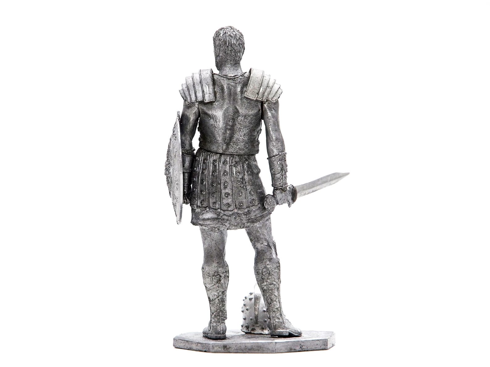 Tin 75mm Rome. Gladiator. Maximus Russell Crowe 1:24 Scale Pewter ...