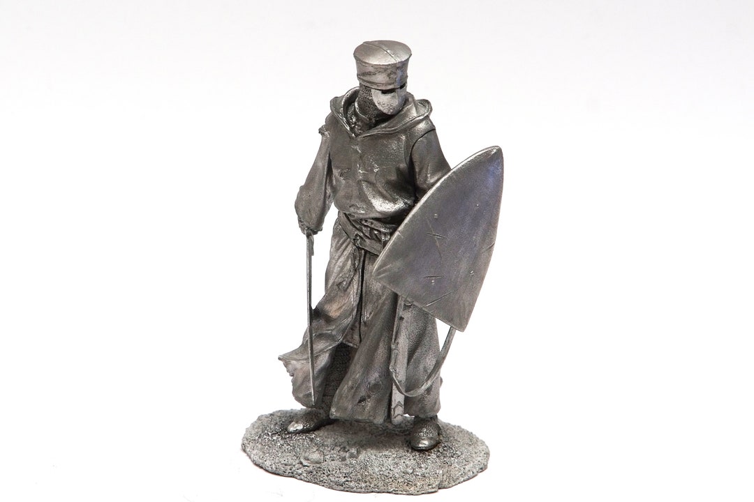 Tin 75mm Middle East. Knight of the Order of St. John 1190yr 1:24 Scale ...
