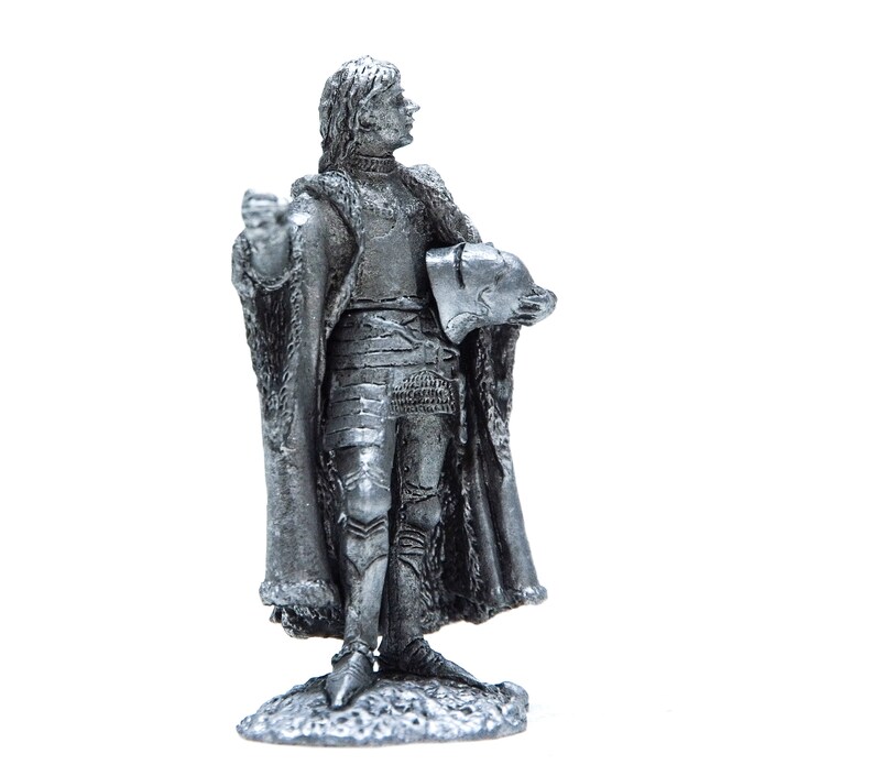 Tin 54mm Figurine England Knight. Lancaster Banner 15th - Etsy