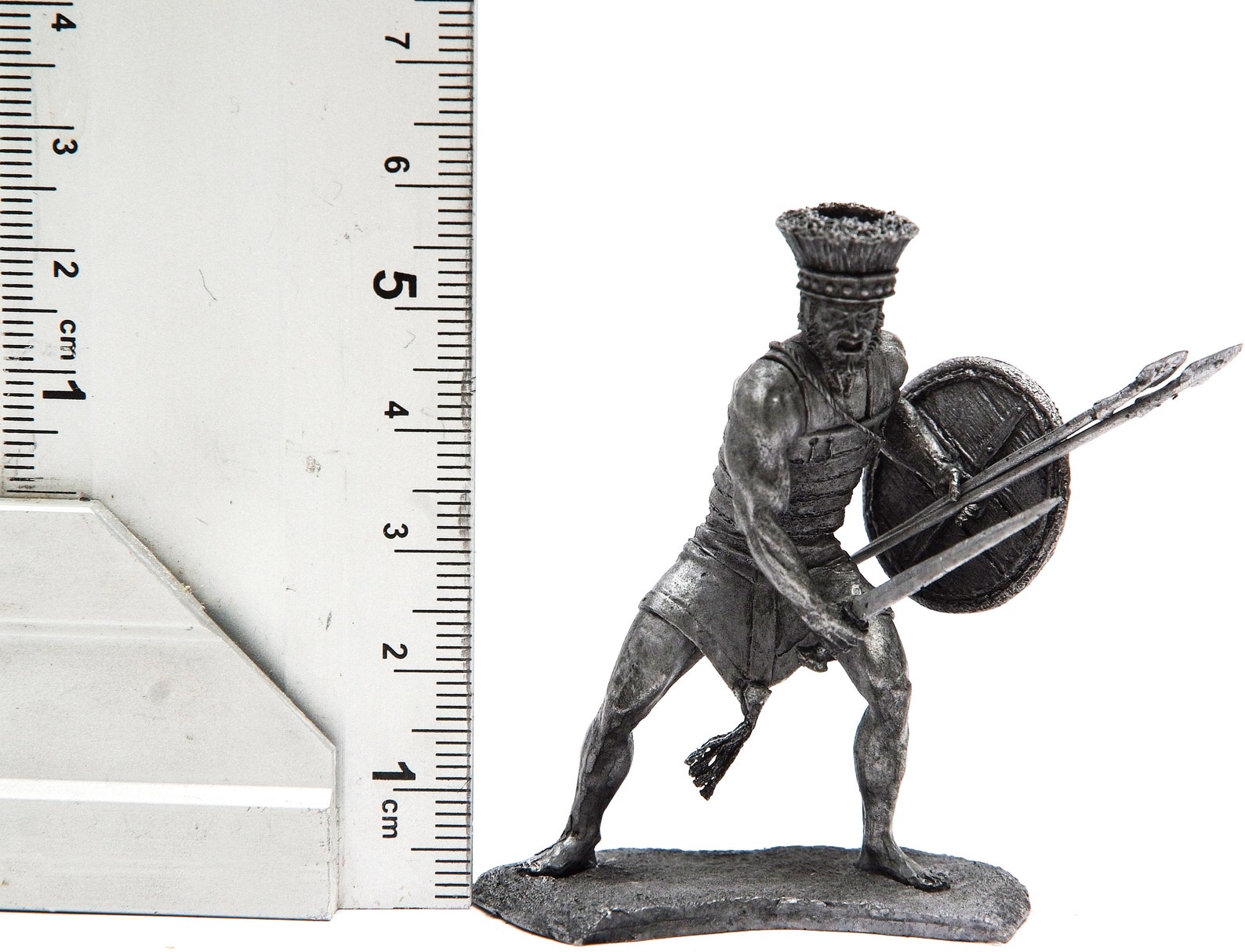 Tin 54mm Egyptians. Philistine Heavily Armed Warrior XIII-XII Centuries ...